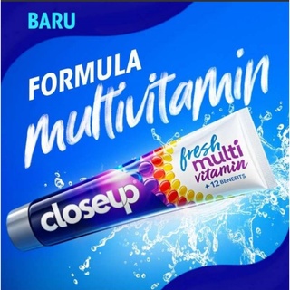 Jual Close Up Multivitamin Complete Fresh Protection 160Gr | Shopee ...