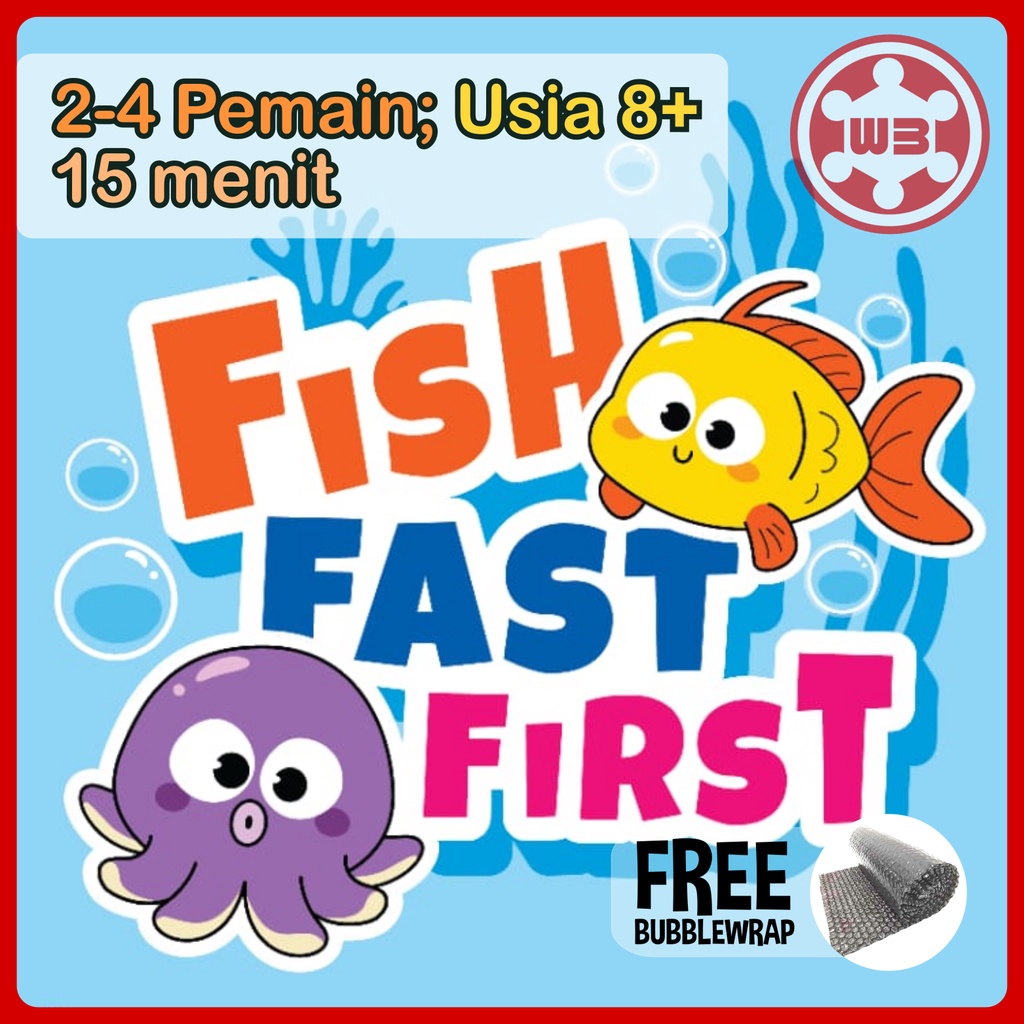 Jual Fish Fast First Board Game Permainan Edukasi Anak Menggambar 4 ...