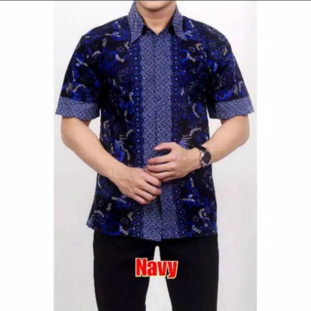 Jual BATIK NAVY PENDEK MURAH | Shopee Indonesia