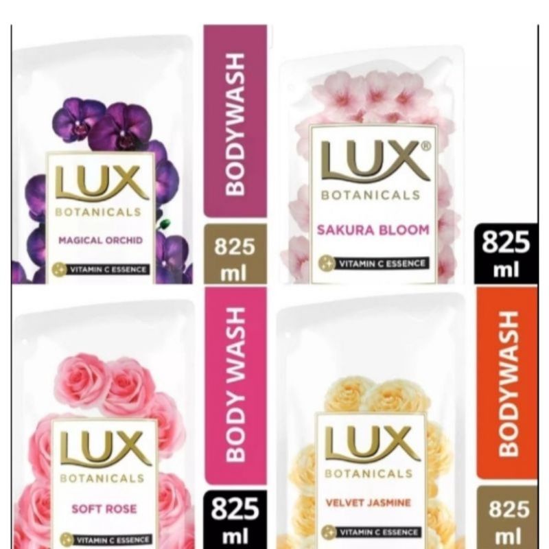 Jual Lux body wash Refill pch 825ml (kemasan besar) | Shopee Indonesia