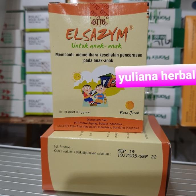 Jual elsazym anak otto isi 10saschet, pencernaan anak | Shopee Indonesia
