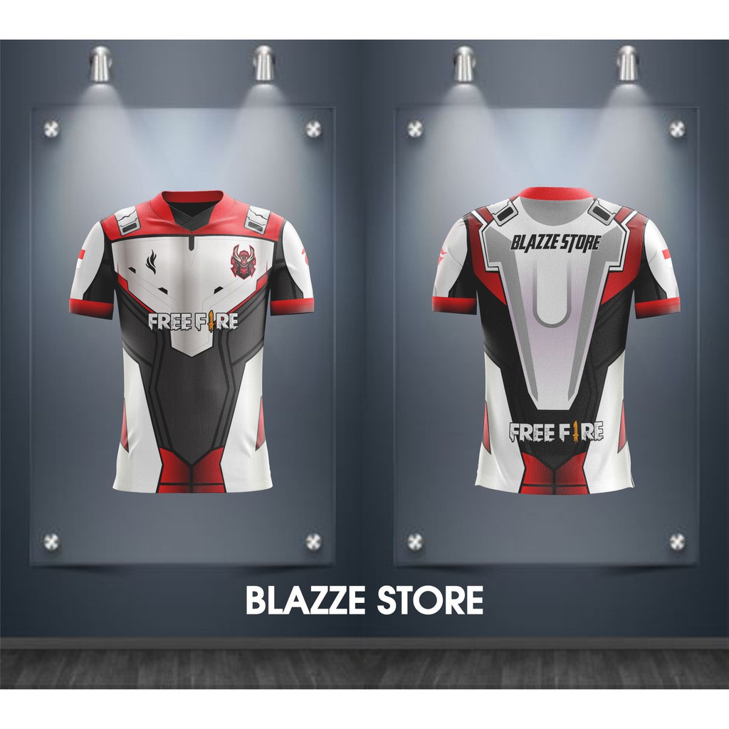 Jual JERSEY GAMING FREEFIRE PUBG ESPORTS MURAH BISA SATUAN CUSTOME ...