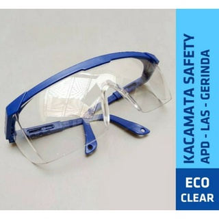 Jual kacamata las / kacamata safety / kacamata laboratorium / bening ...