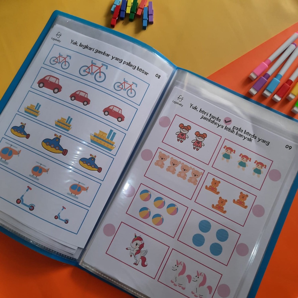 Jual AKTIVITAS BUKU PERTAMAKU WORKSHEET ANAK PRA TK PAUD 2 3 4 5 tahun ...