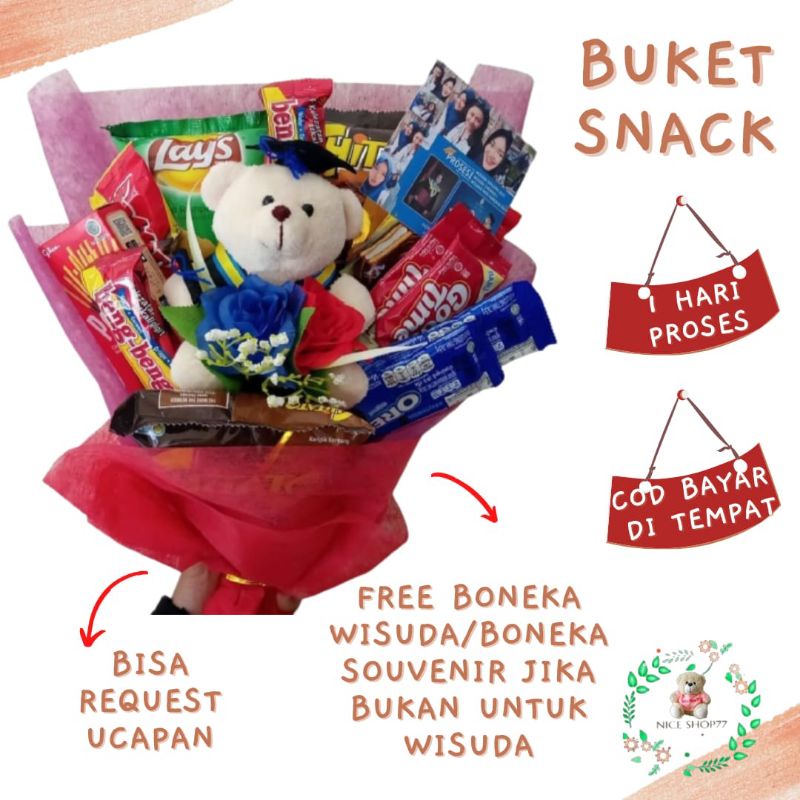 Jual Buket snack wisuda Indonesia|Shopee Indonesia