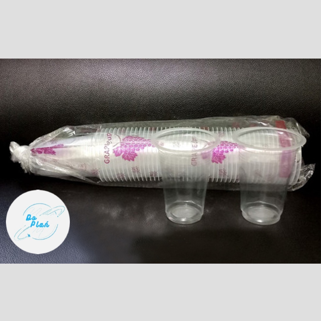 Jual Gelas Cup Aqua Plastik Kopi Teh cap GRAPE ANGGUR 220ML | Shopee Indonesia