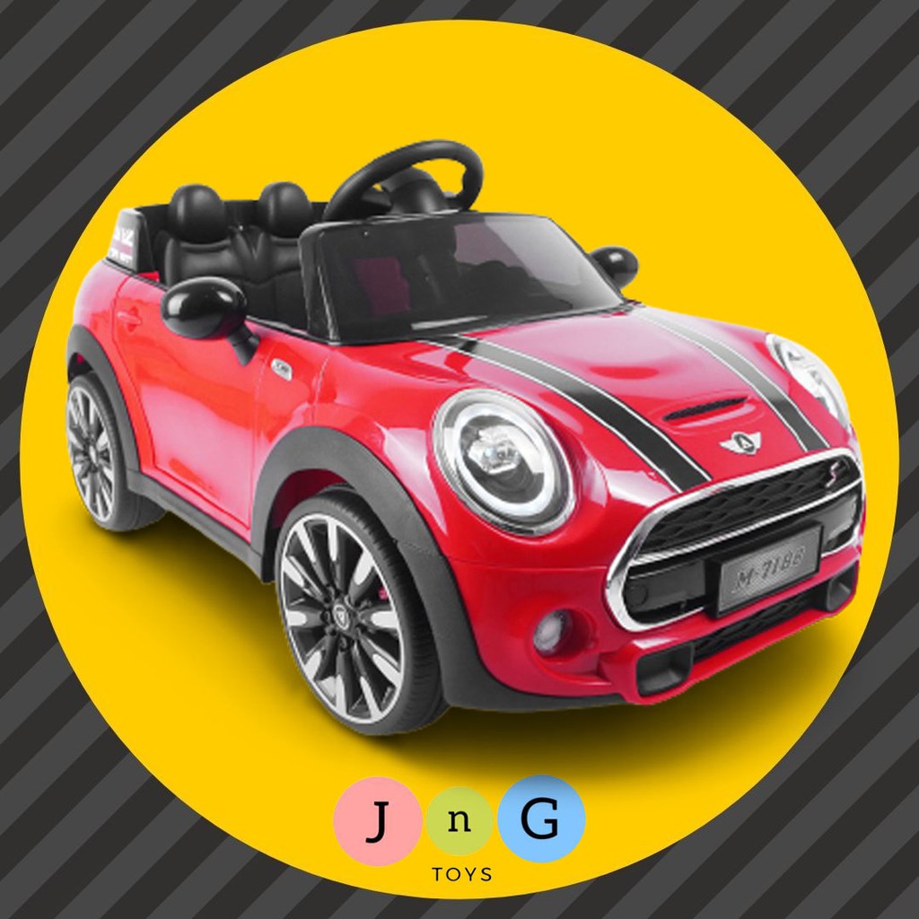 Mobil Aki Anak PMB Mainan Model Mini Cooper M-7188 Remote Control ...