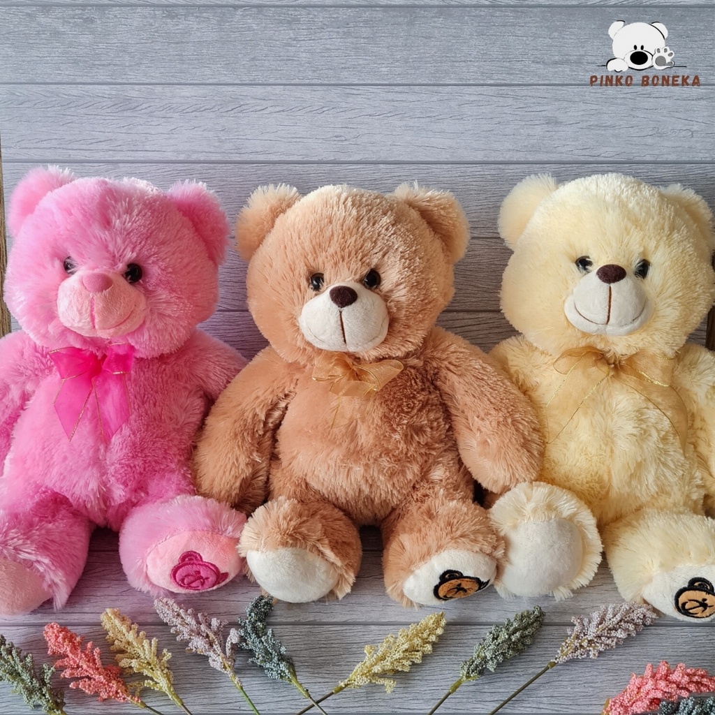 Jual Boneka beruang Teddy bear duduk murah dan bagus (ukuran M ...