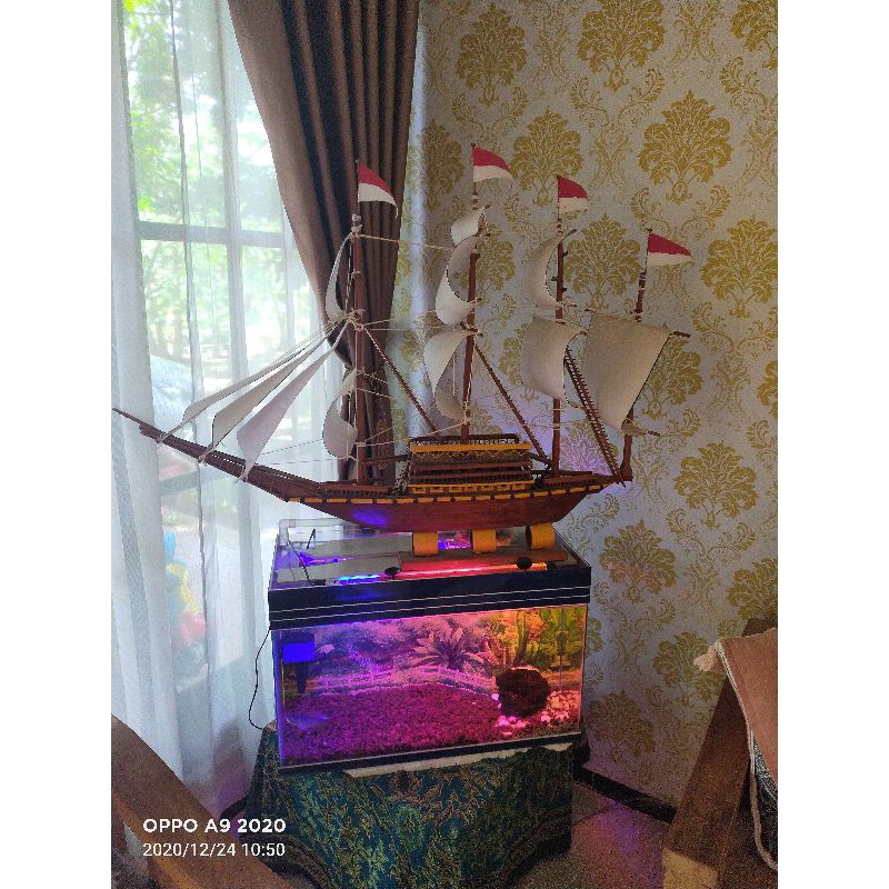 Jual Miniatur kapal pesiar kayu 50cm 70cm 100cm/1m | Shopee Indonesia