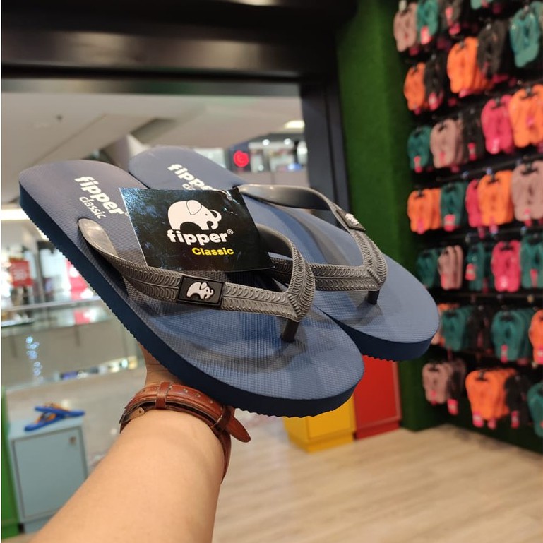 Jual Sandal Fipper Classic Original for Man/Woman - Blue/Grey | Shopee ...