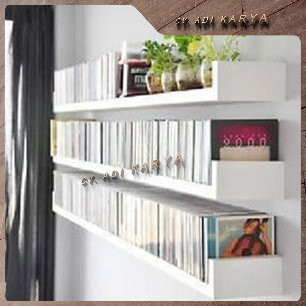 Jual RAK DINDING MINIMALIS DEKORASI DINDING Serbaguna Hiasan Rumah ...