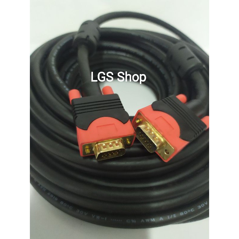 Jual Kabel VGA Male to Male 15m High Quality | Shopee Indonesia