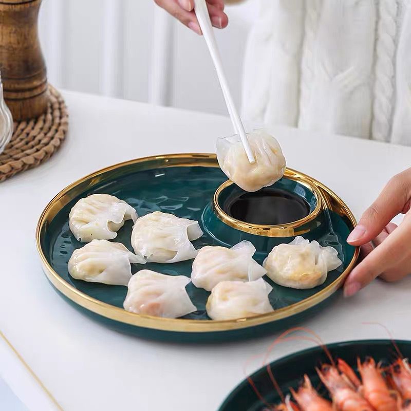 Jual Piring Keramik/ Piring Dimsum/ Snack Plate/ Piring Snack | Shopee ...