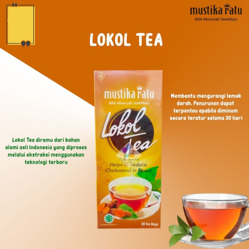 Jual Lokol Tea 30 bag teh kesehatan untuk mengurangi kadar kolesterol ...