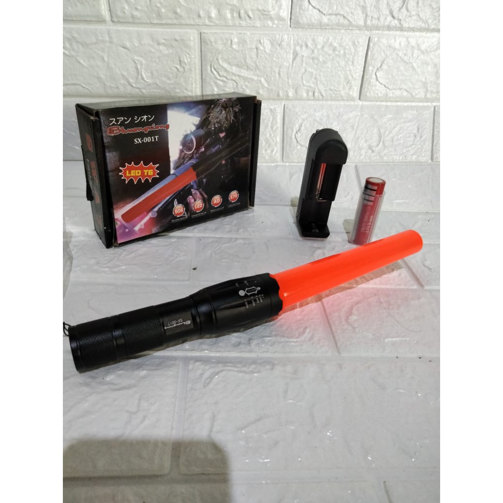 Jual SENTER TERANG LAMPU LED SENTER TACLIGHT FLASHLIGHT SENTER SATPAM ...