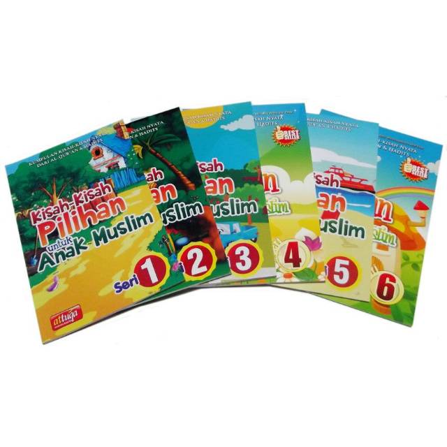 Jual Buku Anak Kisah-Kisah Pilihan Anak Muslim 6 Jilid Lengkap | Shopee Indonesia