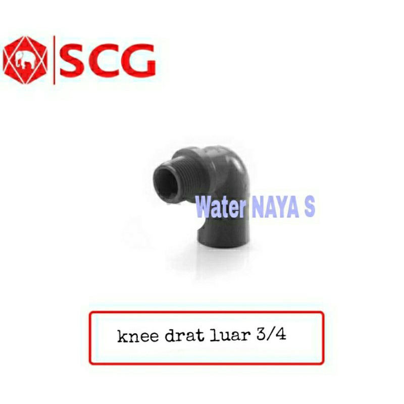 Elbow knee drat luar/Valve Elbow AW 3/4"(SCG ) | Shopee Indonesia