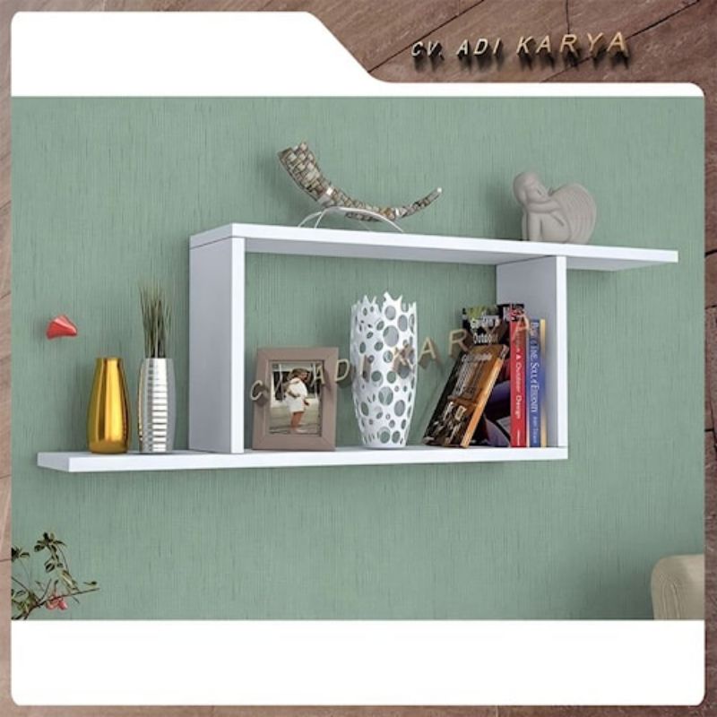 Jual RAK DINDING aesthetic MINIMALIS Rak Dekorasi kamar ruang tamu ...