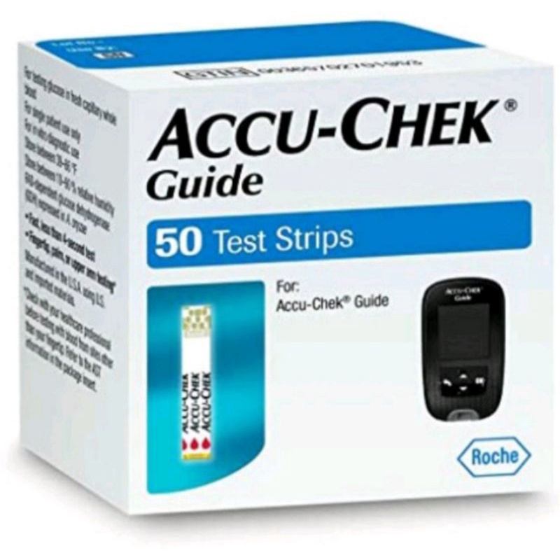Jual Accu Chek Guide Strip Isi 50 Pcs [Tanpa Box] | Shopee Indonesia