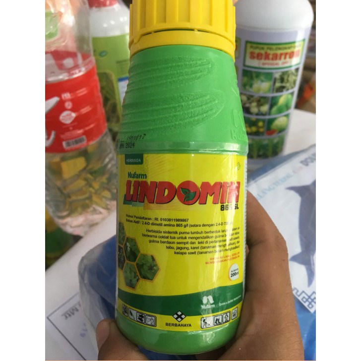 Jual Lindomin 865 SL - 200ml herbisida obat rumput pada tanaman Padi ...
