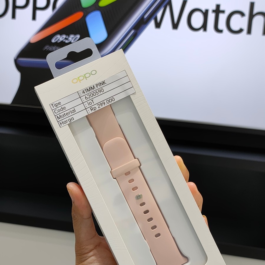 Jual Strap IOT Smartwatch 41 MM Pink Dan Black | Shopee Indonesia