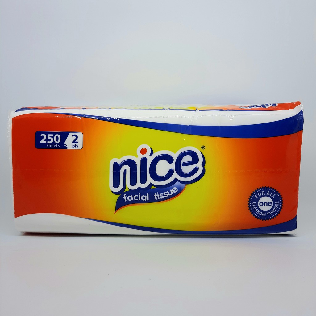 Jual Tisu Nice 250 Sheets 2 ply Facial Tissue | Shopee Indonesia