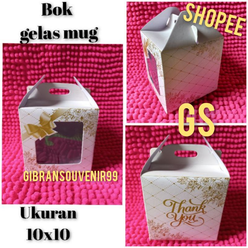 Jual Box gelas mug ukuran 10 x 10 Indonesia|Shopee Indonesia