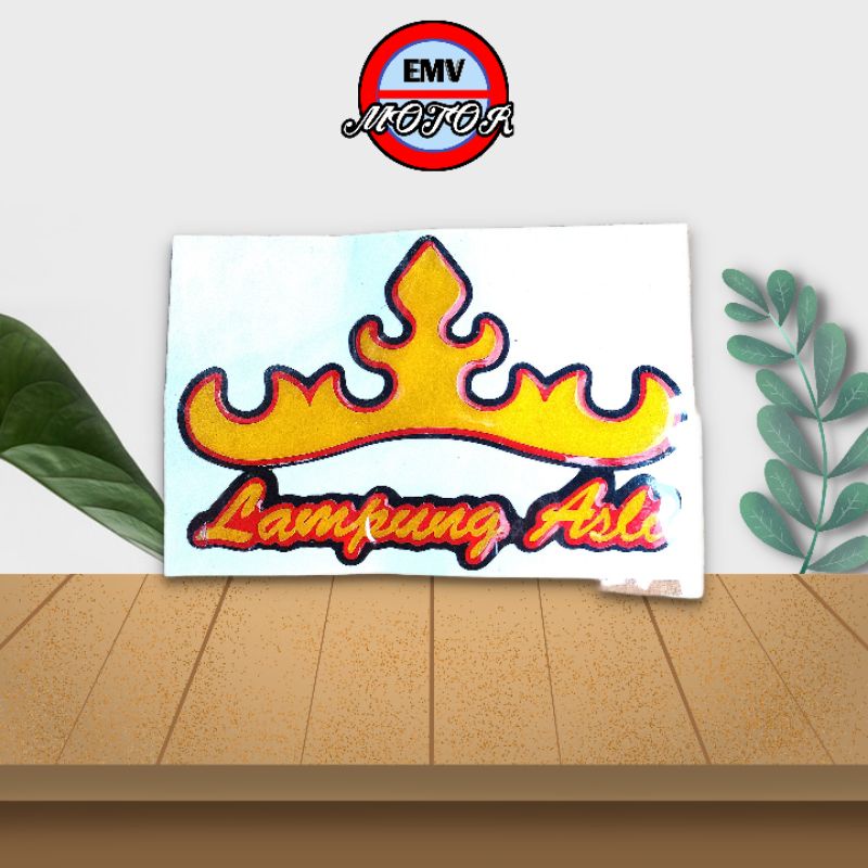 Jual Emblem sticker timbul lambang lampung | Shopee Indonesia
