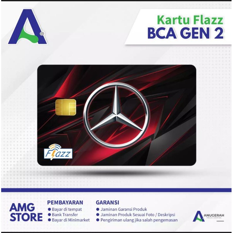 Jual Kartu Flazz BCA Gen 2 Motif Mercedes-Benz Premium | Shopee Indonesia