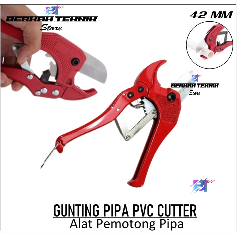 Jual Gunting Pipa Alat Potong Pipa Tang Pemotong Pipa PVC Pipe Cutter 42mm Indonesia|Shopee ...