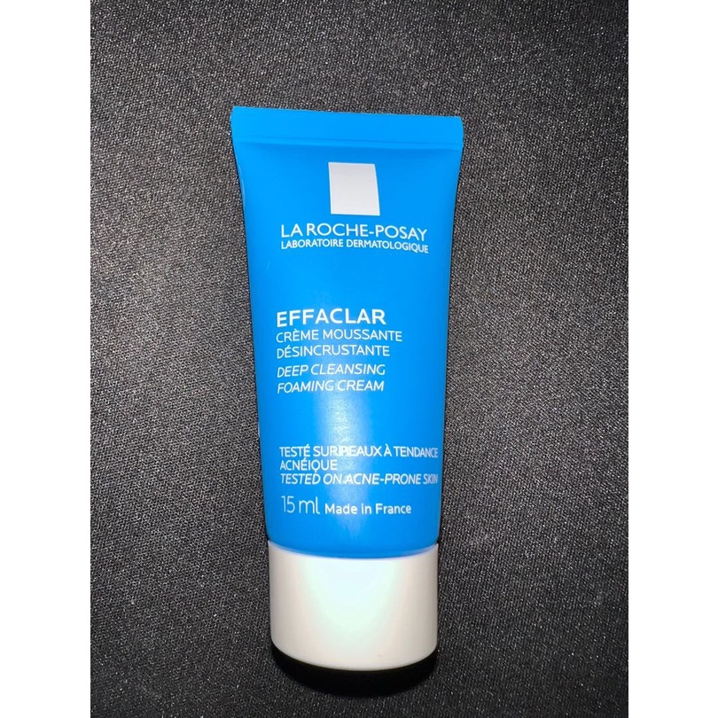 Jual La Roche Posay Effaclar Deep Cleansing Foaming Cream Mini 15ml ...