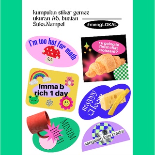 Jual stiker kece (MINI SIZE) Indonesia|Shopee Indonesia