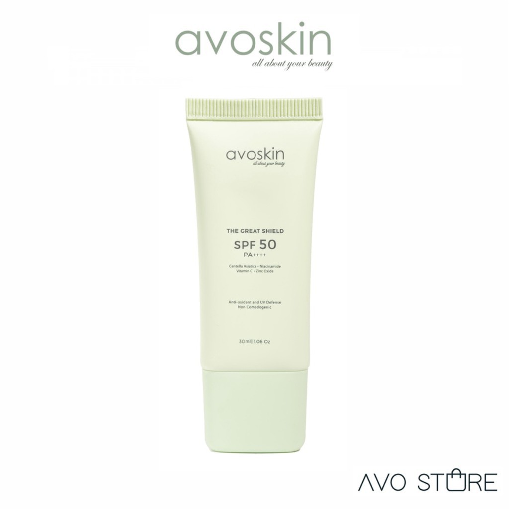 Jual Avoskin The Great Shield Sunscreen 30ml | Shopee Indonesia