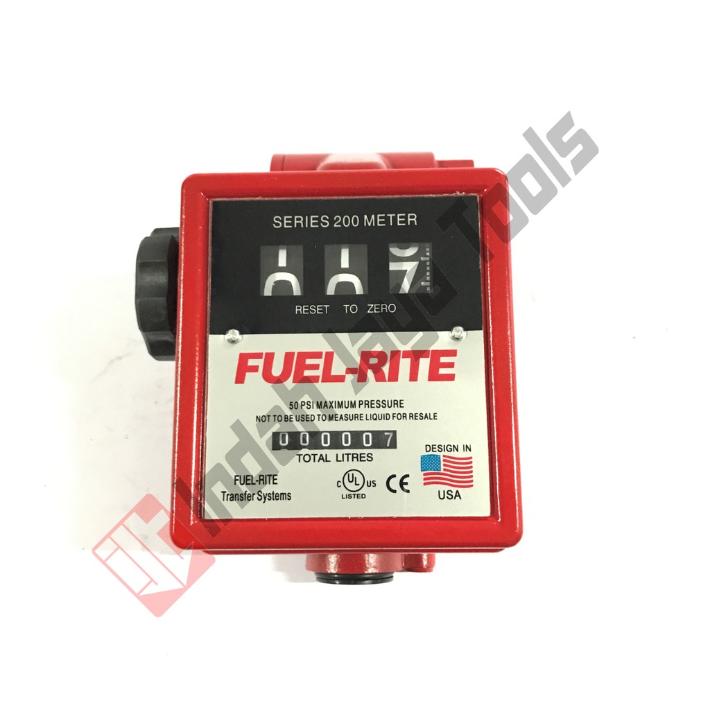 FUEL-RITE Flowmeter 3 Digit 1 Inch - Meteran Solar Flow Meter | Shopee ...