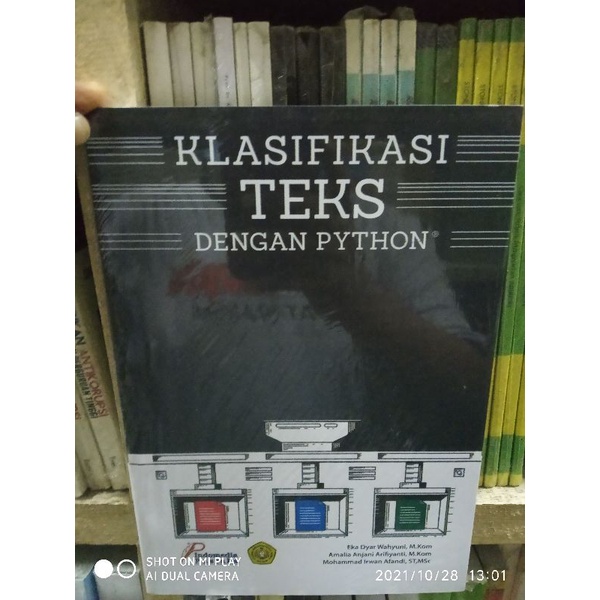 Jual Buku klasifikasi teks dengan python | Shopee Indonesia