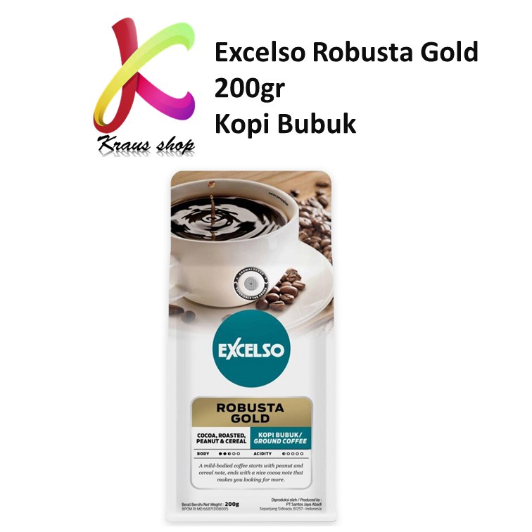 Jual Kopi Bubuk Excelso Robusta Gold 200gr Kopi Bubuk / Kopi Excelso ... Jual Kopi Bubuk Excelso Robusta Gold 200gr Kopi Bubuk / Kopi Excelso ...