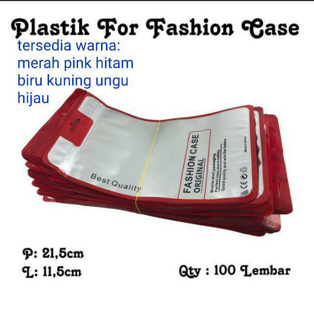 [100PCS] Plastik Packing Case Cover Casing Fashion Ukuran Besar Plastik ...