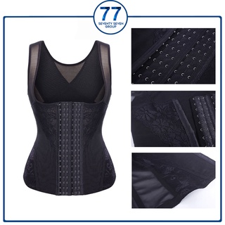 Jual Korset Pelangsing Perut Buncit Wanita Korset Long Torso Korset ...