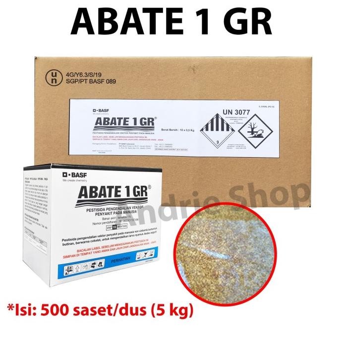 Jual ABATE 1 GR Kemasan 500 Sachet Perkotak bubuk Pembasmi Jentik ...