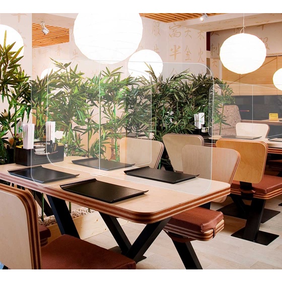 Jual Pembatas meja restoran akrilik 3 mm | Shopee Indonesia