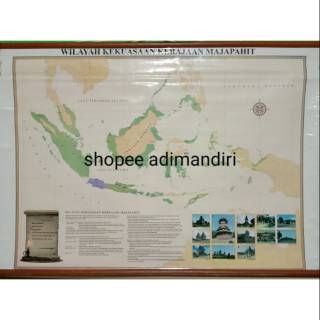 Jual PETA WILAYAH KERAJAAN MAJAPAHIT | Shopee Indonesia