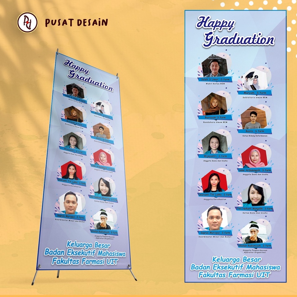 Jual Jasa Desain Banner Graduation | Shopee Indonesia