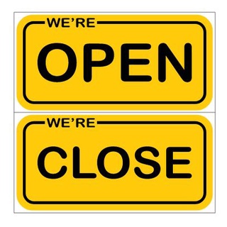 Jual Tulisan Open Close Toko / Sign Open Close | Shopee Indonesia