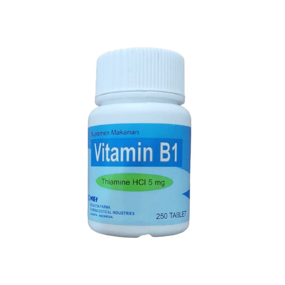 Jual PT Mef Vitamin B1 5 mg Pot 250 Tablet | Shopee Indonesia