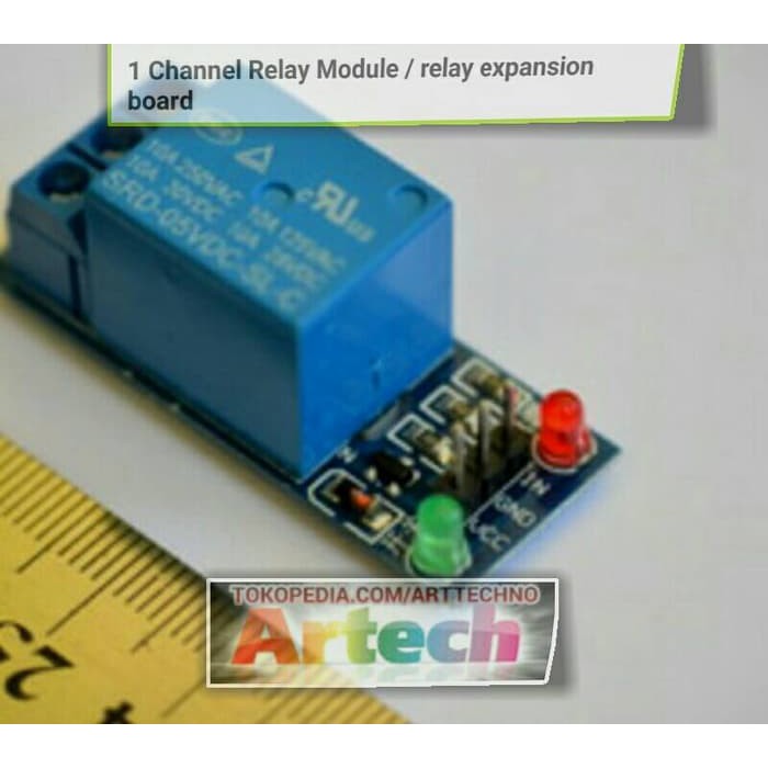 Jual Relay 1 Channel 5V 5 Volt DC output 250VAC / 30V Arduino Uno r3 ...