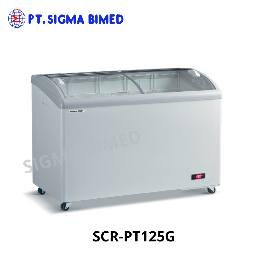 Jual Chest Freezer Panasonic untuk Es Cream SCR-PT125G, Froozen Food ...