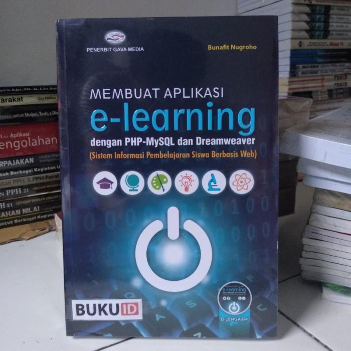 Jual Buku | Buku Membuat Aplikasi E-Learning Dgn Php-Mysql Dan Dreamweaver | Shopee Indonesia