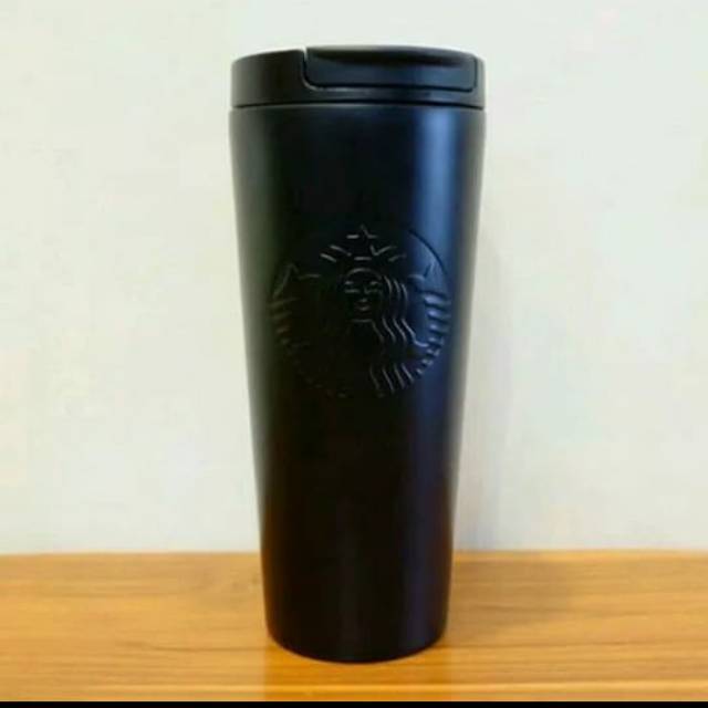 Jual Botol minum tumbler Starbucks original warna hitam | Shopee Indonesia