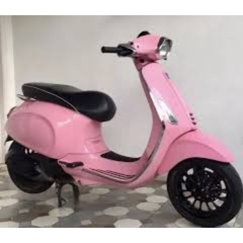 Jual Cat PU Duco Vespa Pastel Pink Cat Vespa Pink Muda Cat warna Klazik ...