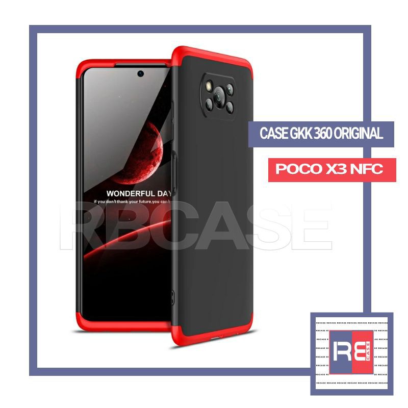 Jual Casing Poco X3 PRO / X3 NFC Hard Pc case GKK 360 Original Full Protection Hardcase | Shopee ...